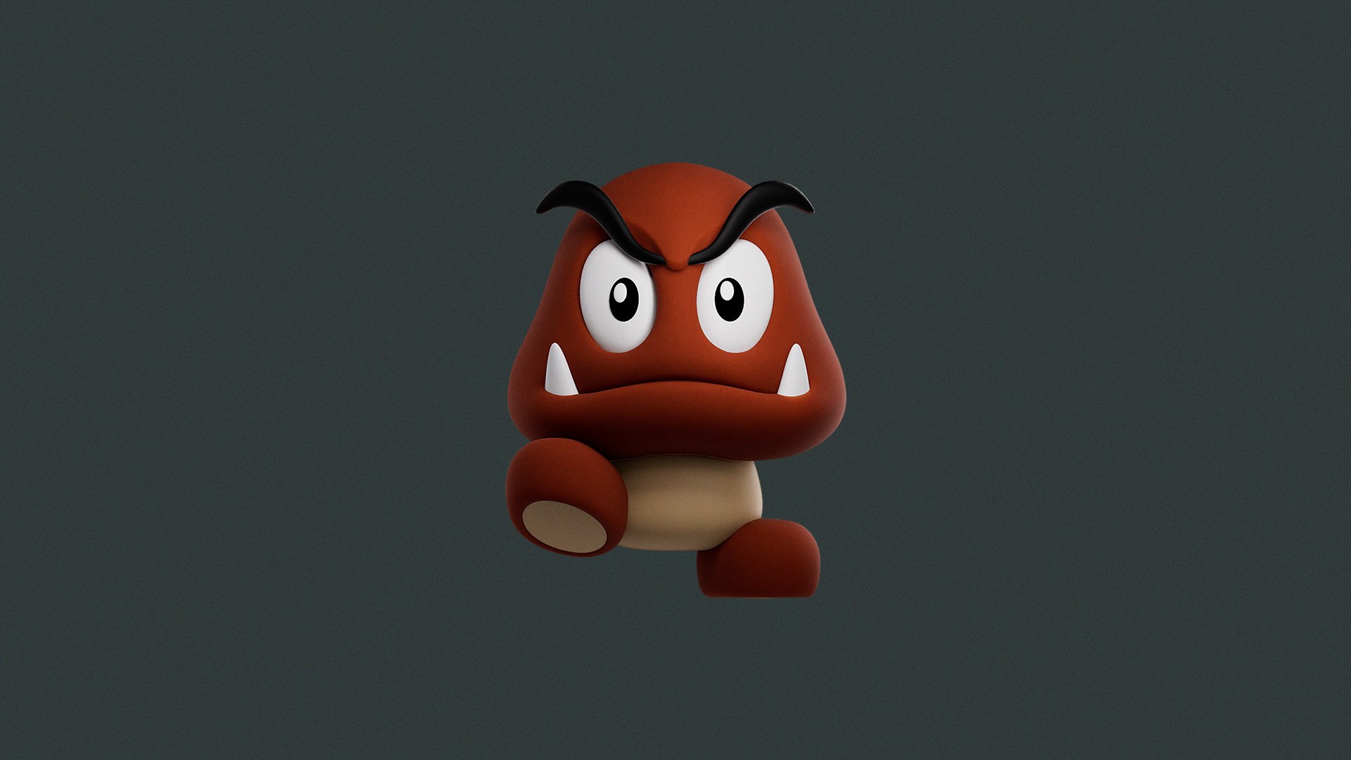 modelo 3d Super Mario Goomba - TurboSquid 2140574