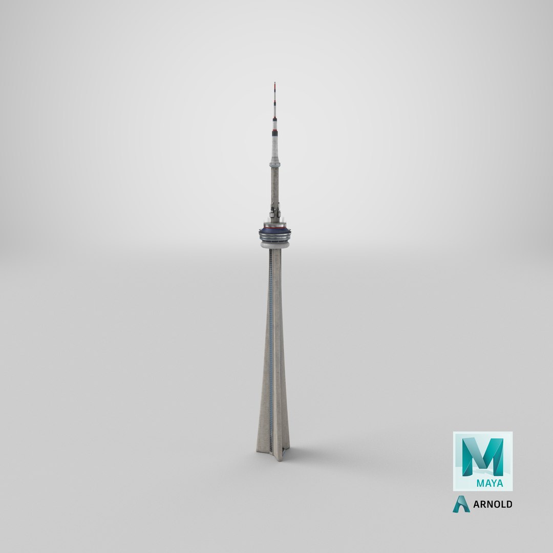 Cn tower toronto 3D model - TurboSquid 1518220