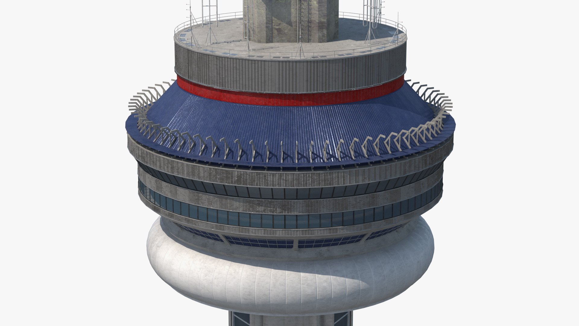 Cn Tower Toronto 3D Model - TurboSquid 1518220
