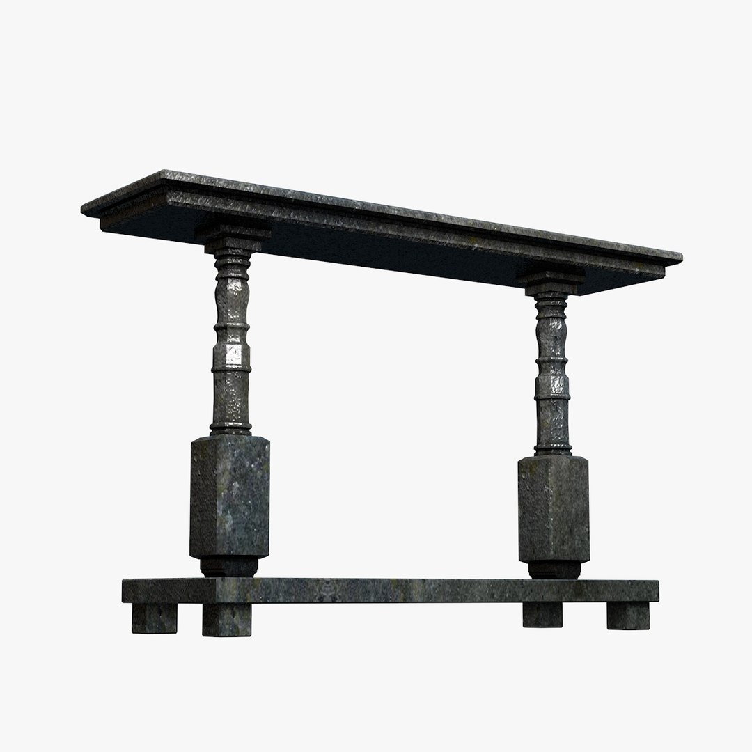 Stone Table Dxf