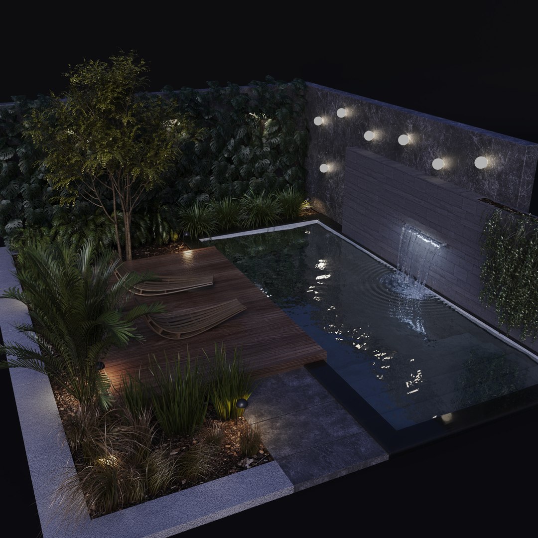 3D Swimming Pool 3 - TurboSquid 1983703