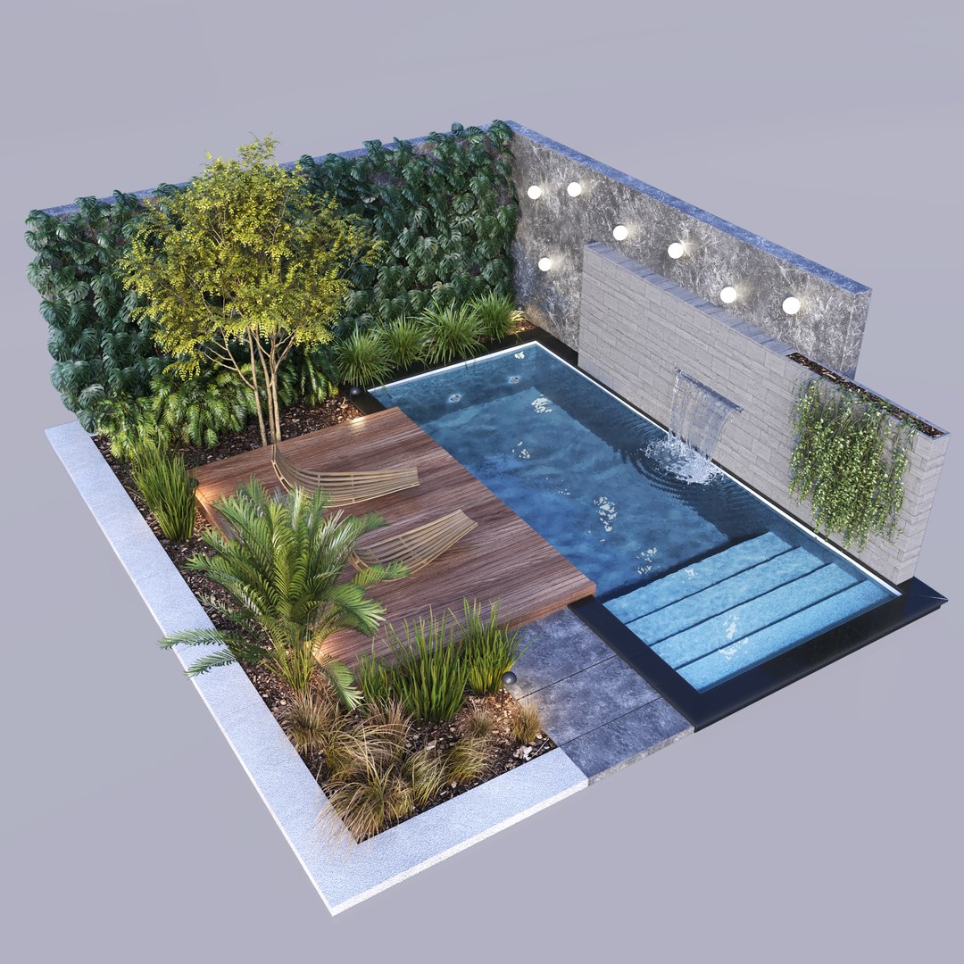 3D Swimming Pool 3 - TurboSquid 1983703