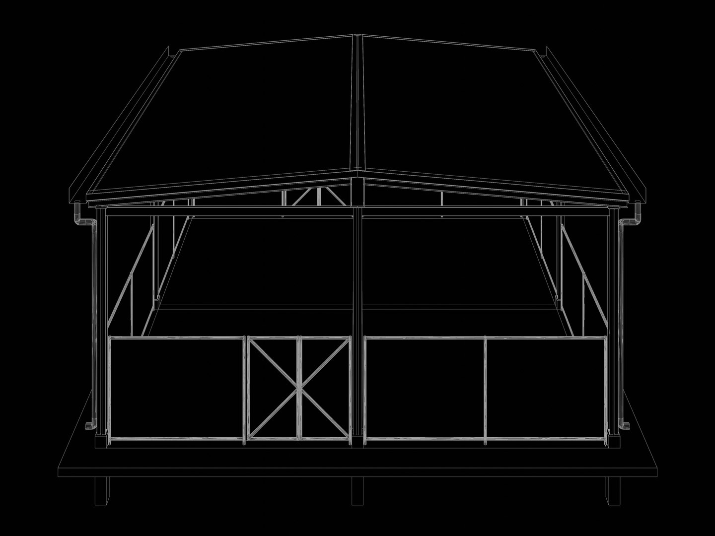 3D Storage Building 24i19 Model - TurboSquid 2324434