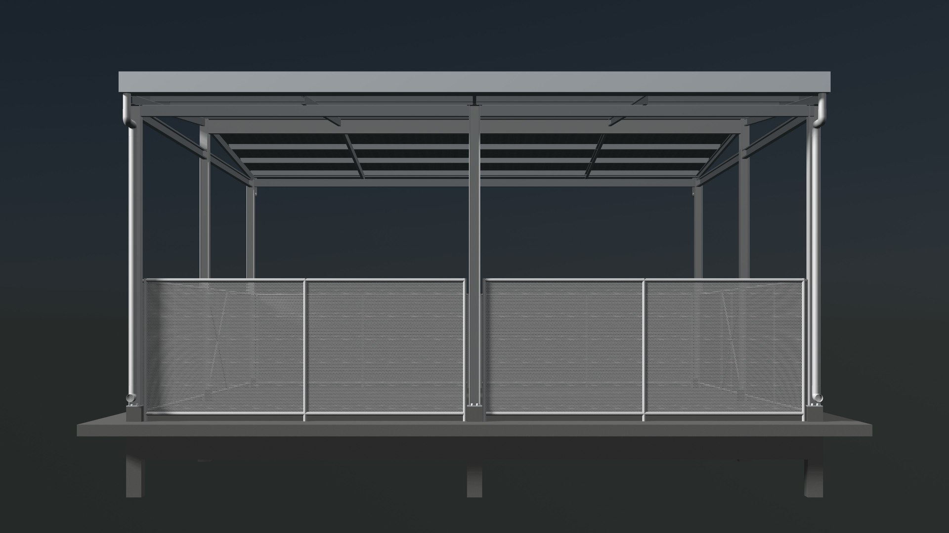 3D Storage Building 24i19 Model - TurboSquid 2324434