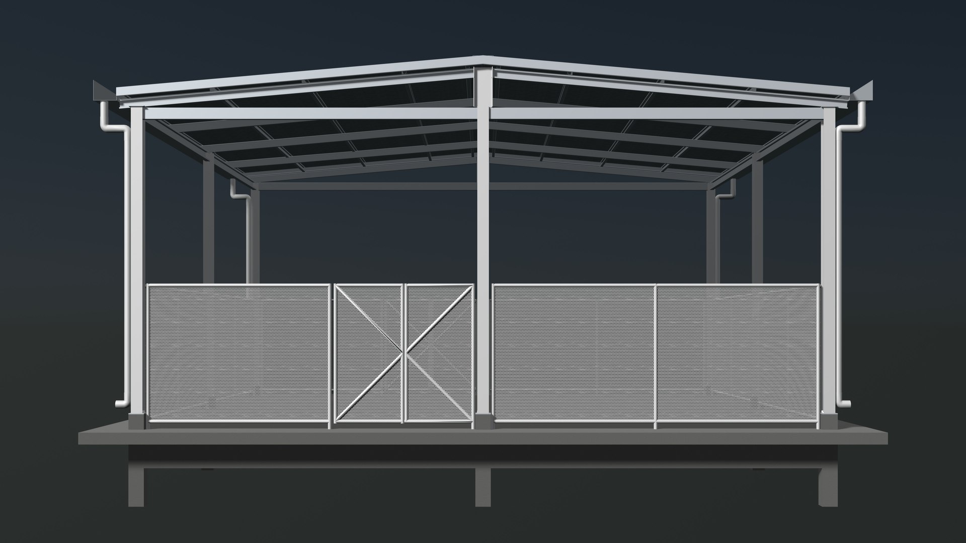 3D Storage Building 24i19 Model - TurboSquid 2324434