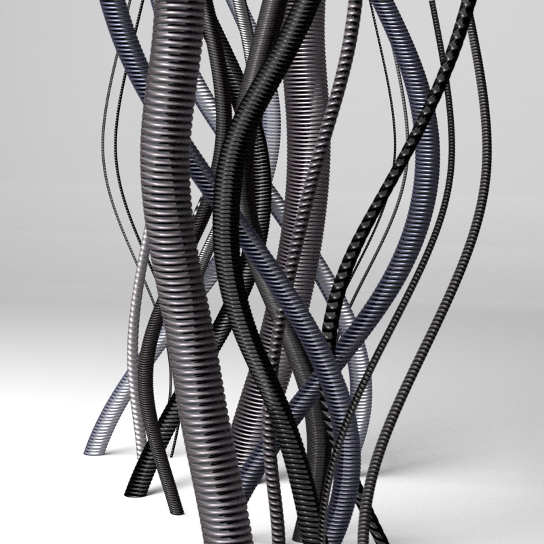 3d Model Plastic Pipe 1