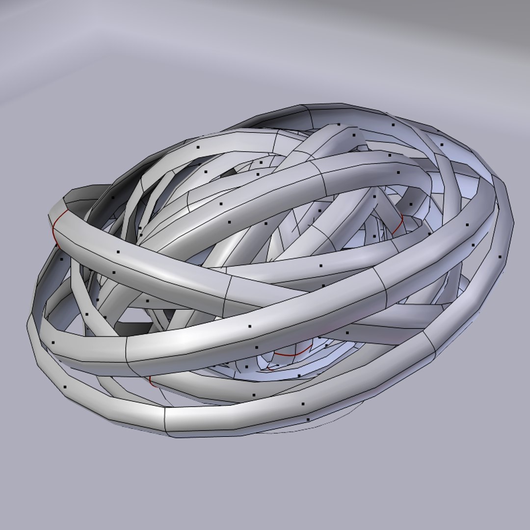 3d Model Plastic Pipe 1