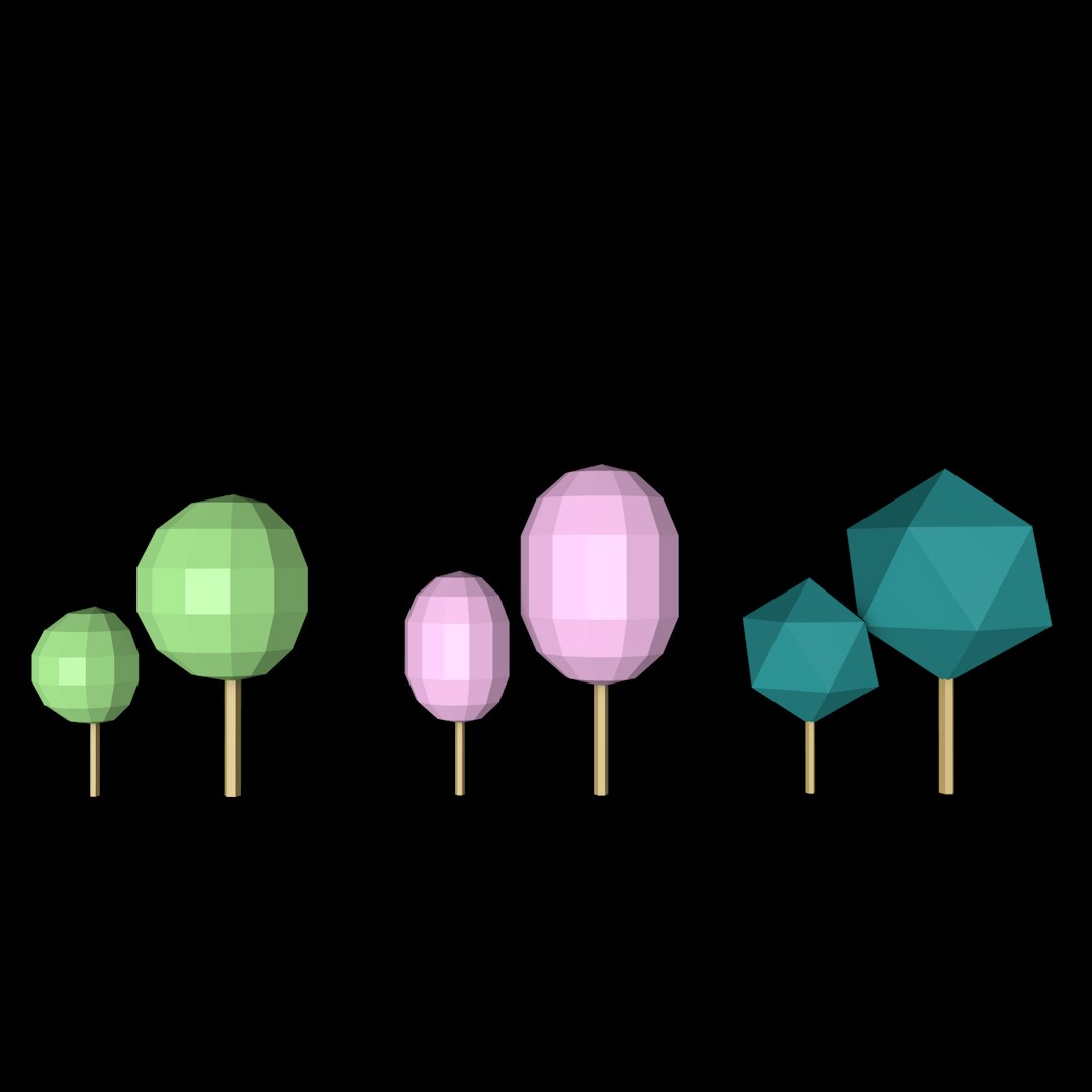 Tree Pack 3D Model - TurboSquid 1478594