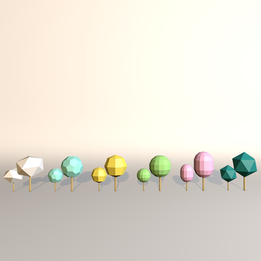 Tree Pack 3D Model - TurboSquid 1478594