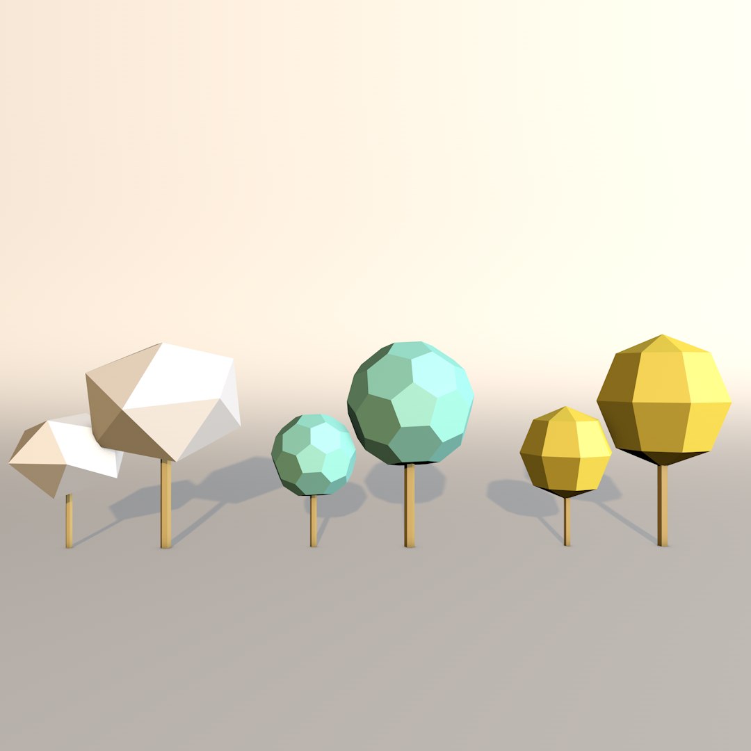 Tree Pack 3D Model - TurboSquid 1478594