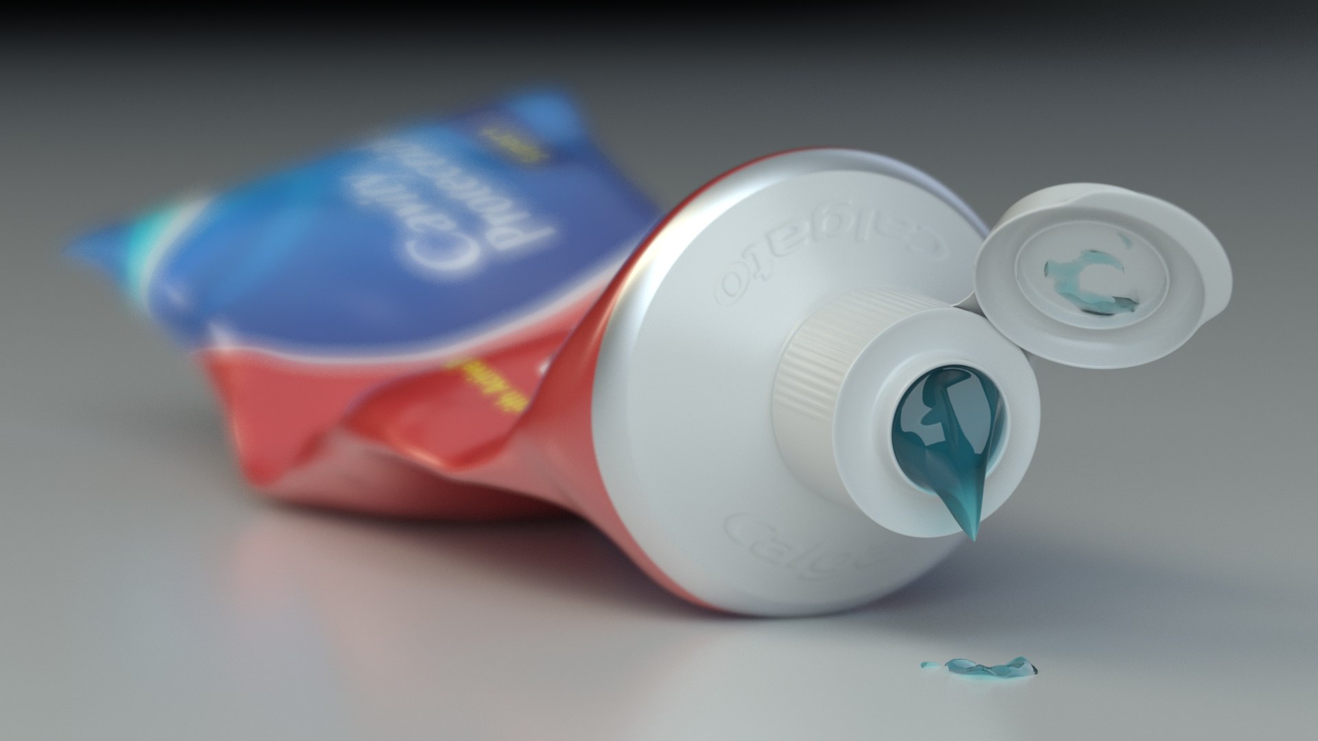 3D Toothpaste Tube - TurboSquid 1469255