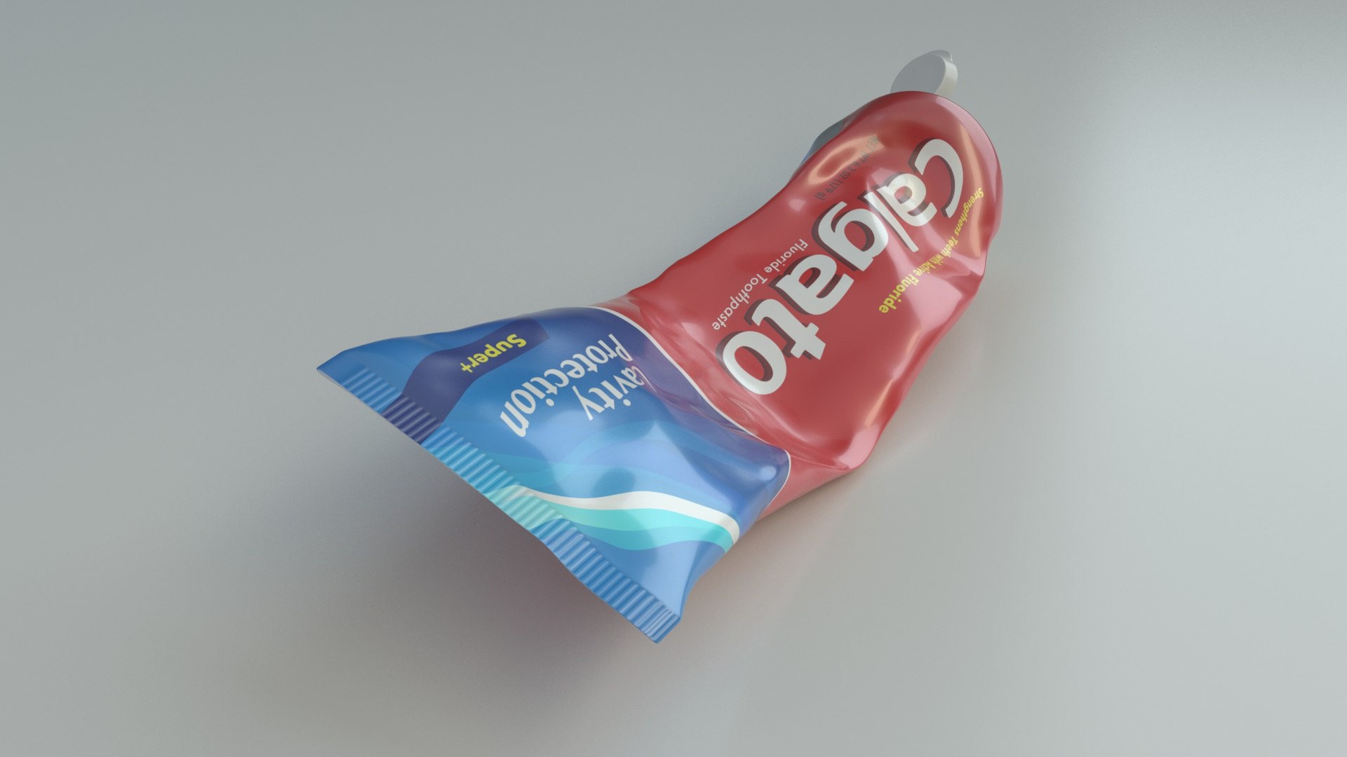 3D Toothpaste Tube - TurboSquid 1469255