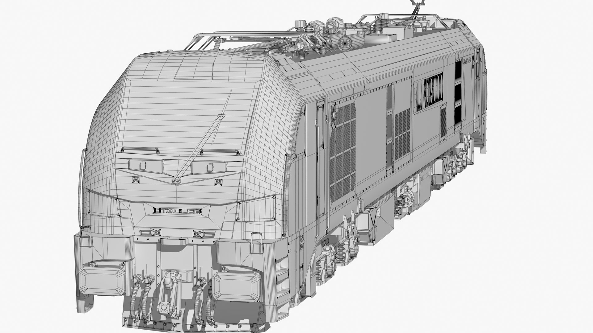 3D Stadler Euro 9000 Hybrid Multi-system Locomotive Model - TurboSquid 2167840