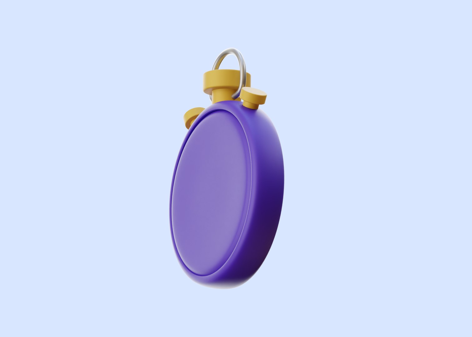 Stop Watch 3D Illustration Model - TurboSquid 2230177