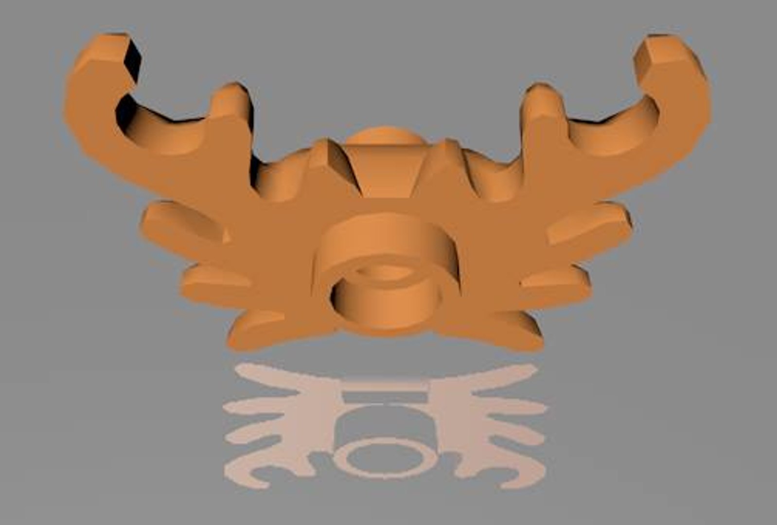 3d Model Lego Crab