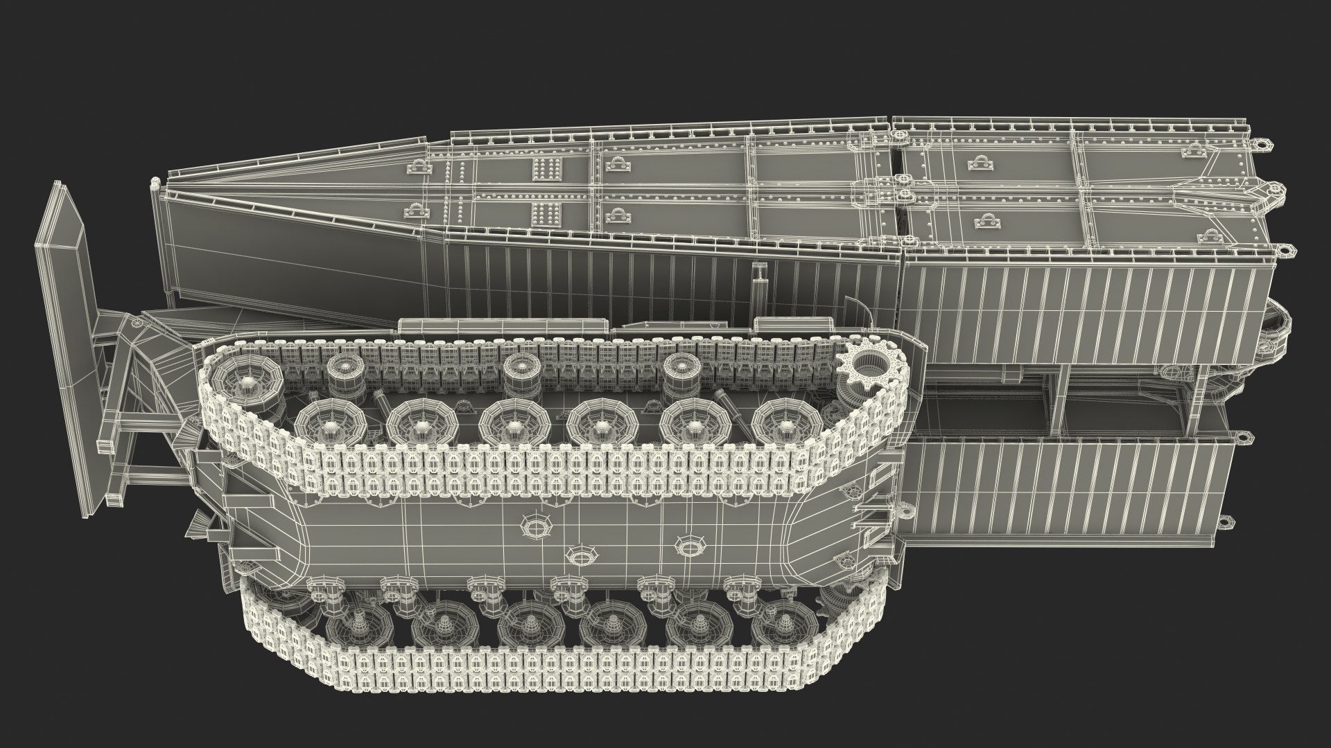 Armored Vehicle Launched Bridge AVLB M60A1 Rigged 3D Model - TurboSquid ...