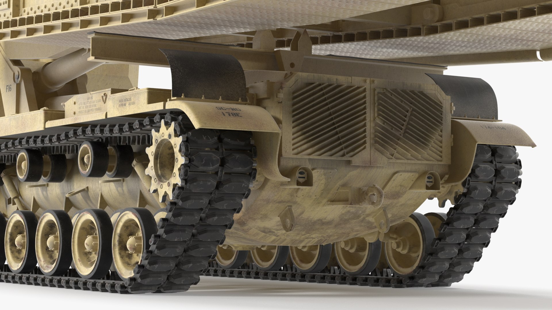 Armored Vehicle Launched Bridge AVLB M60A1 Rigged 3D Model - TurboSquid ...