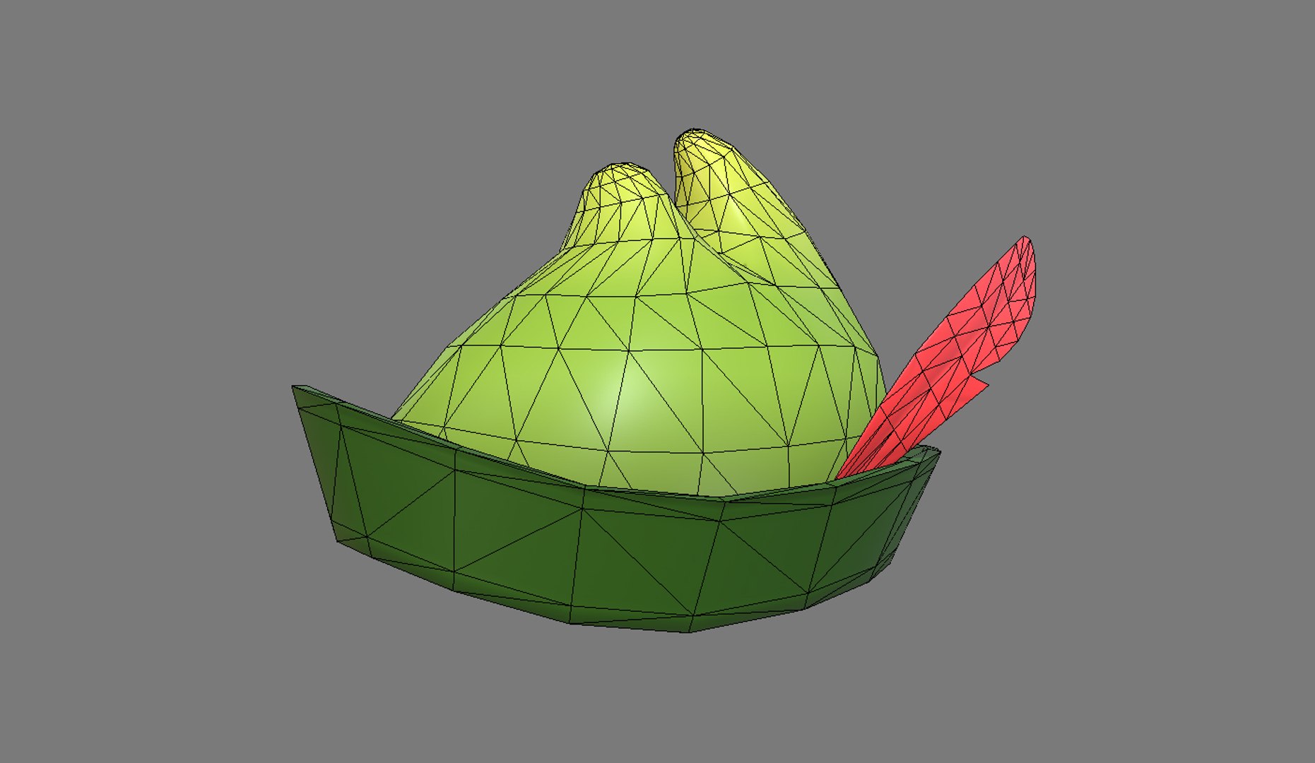 Archer Hat 3D - TurboSquid 1392686