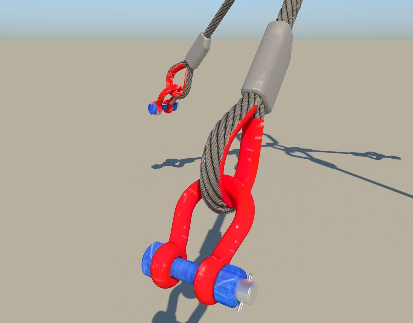 3D Wire Rope - TurboSquid 1625032