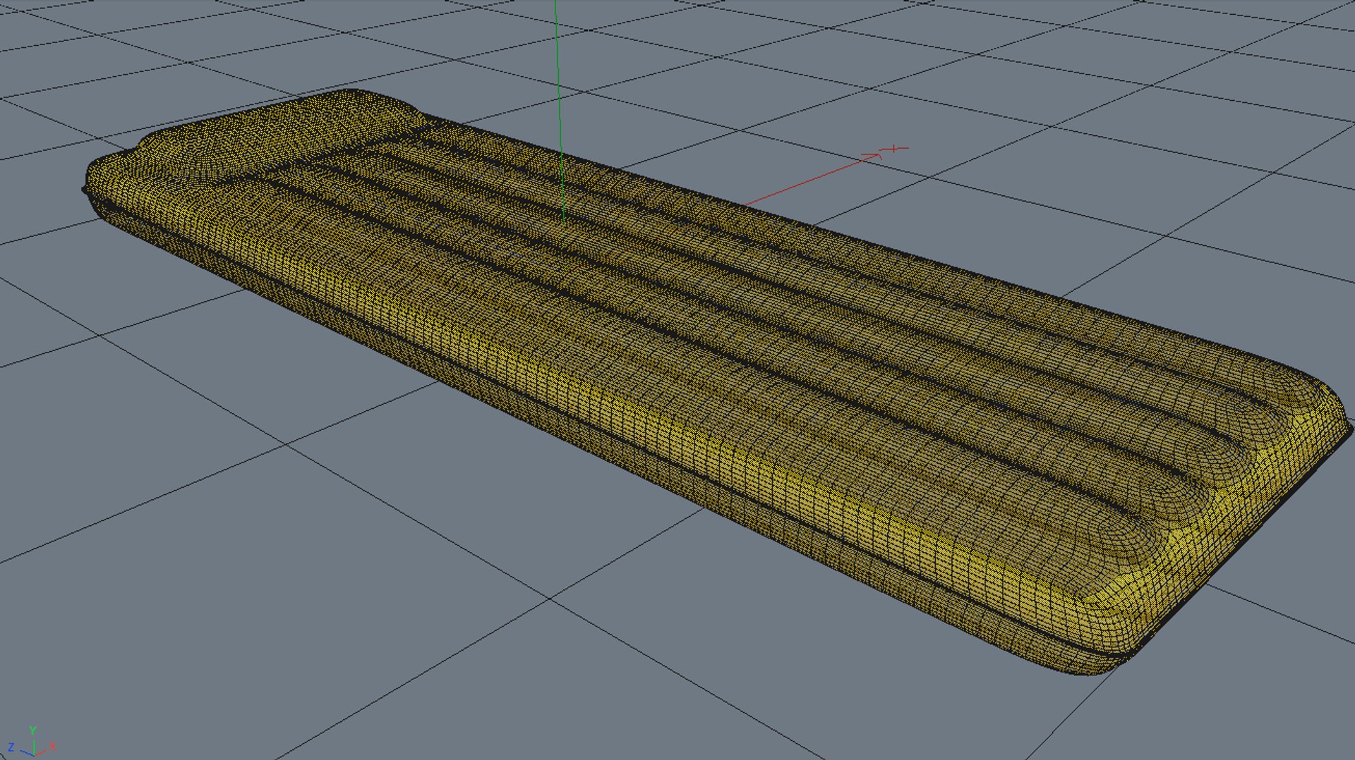 Inflatable Lilo 3d Model