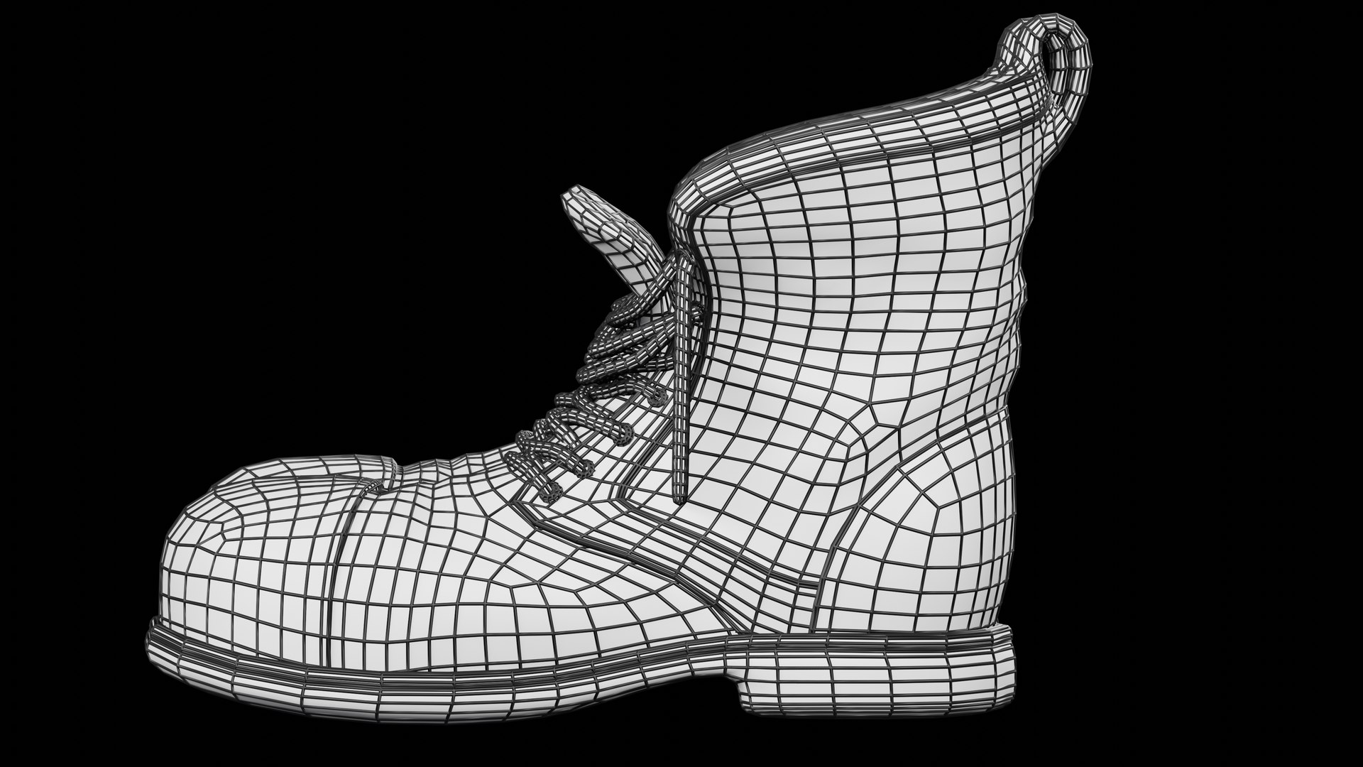3D Old Work Boots - TurboSquid 2025596