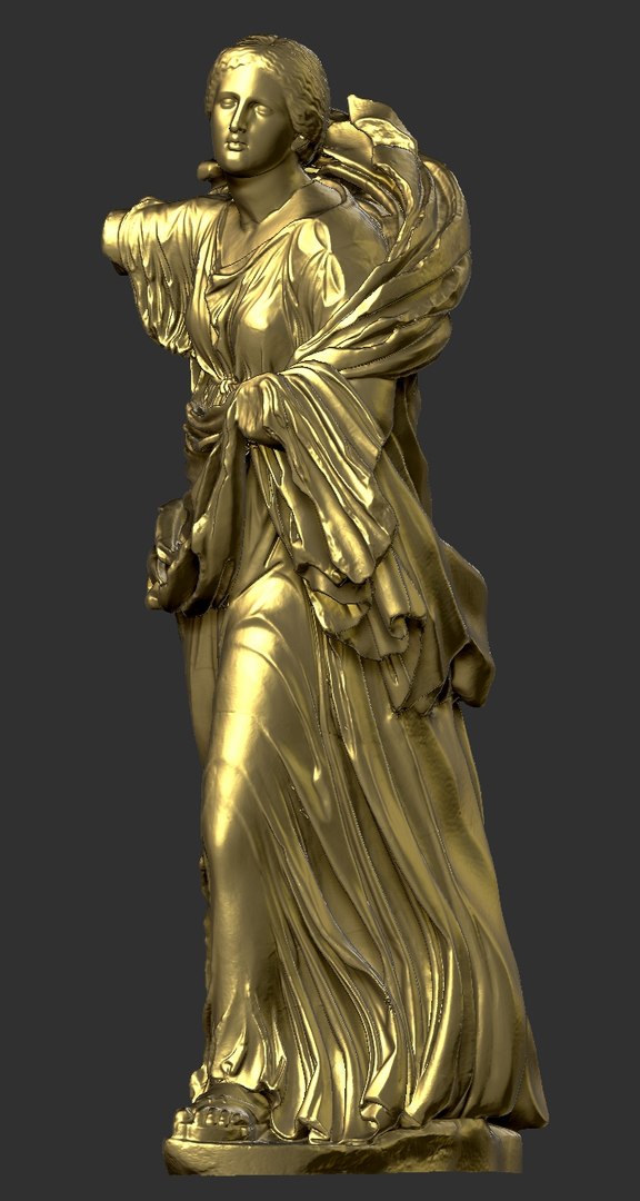 Athena Sculpture Model - TurboSquid 2256215
