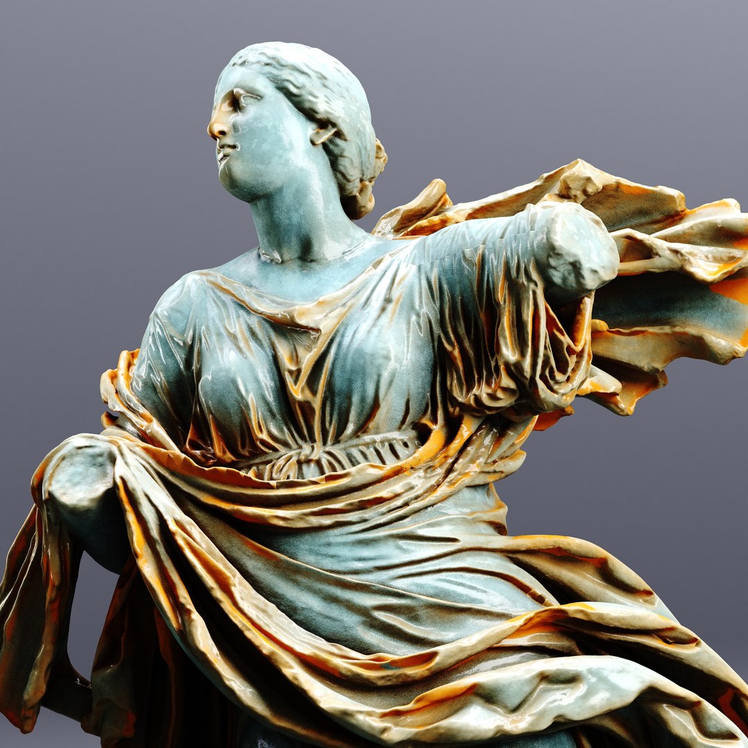 Athena Sculpture Model - TurboSquid 2256215