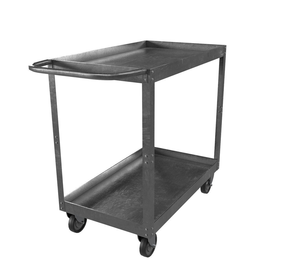 3D Realistic Steel Cart - TurboSquid 1497873