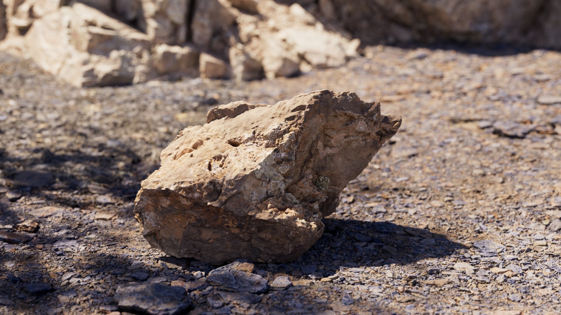 3D Essential Scanned Rock 26 - TurboSquid 2064209