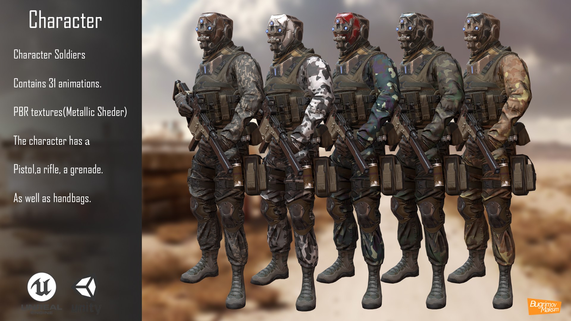 character animations 3d fbx