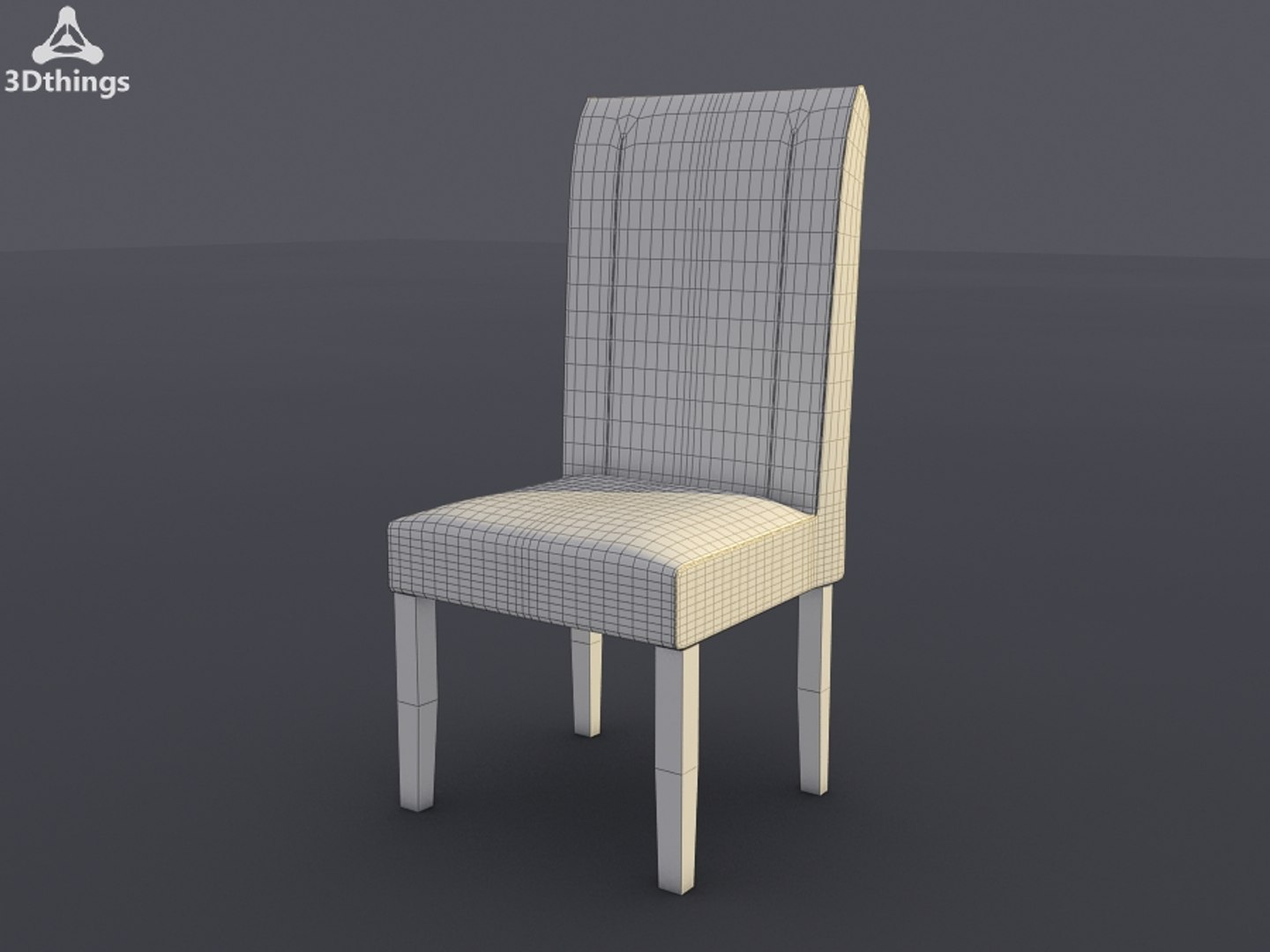 bison chair 3d max