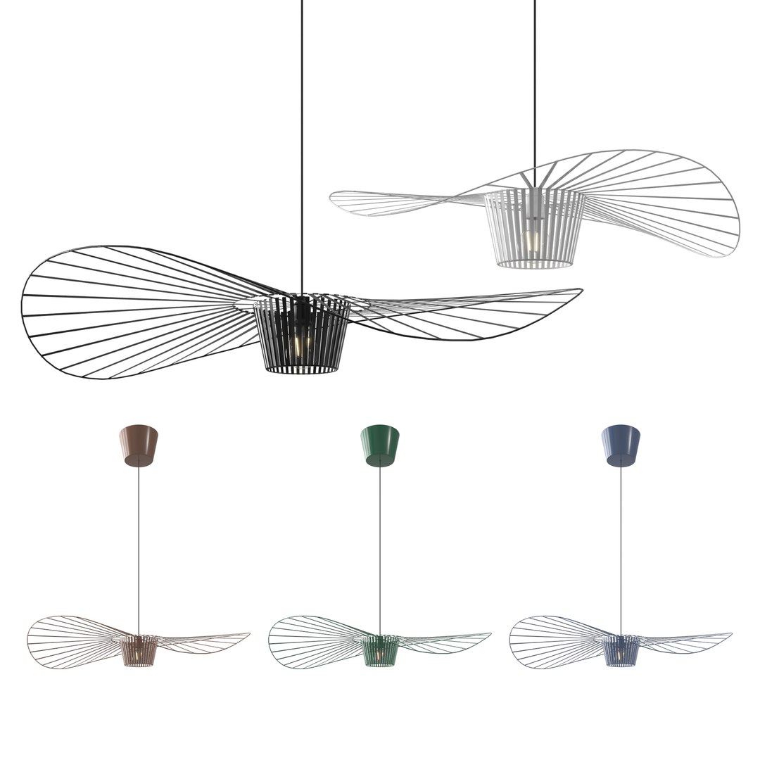 Vertigo pendant light 3D model - TurboSquid 1643389