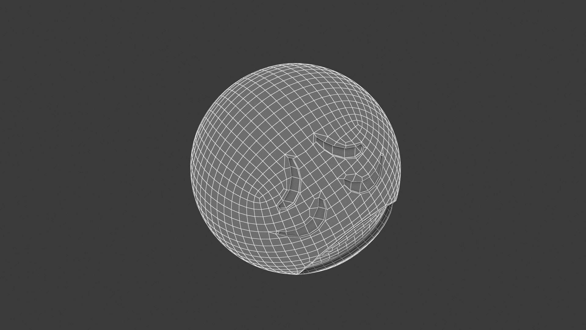 3D Apple Weary Face - TurboSquid 1778734
