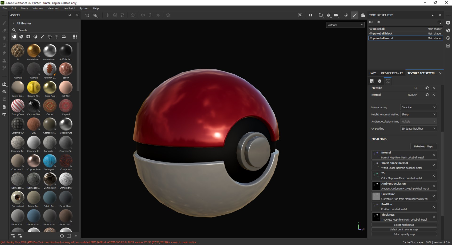Realistic Pokeball 3D Model - TurboSquid 2094524