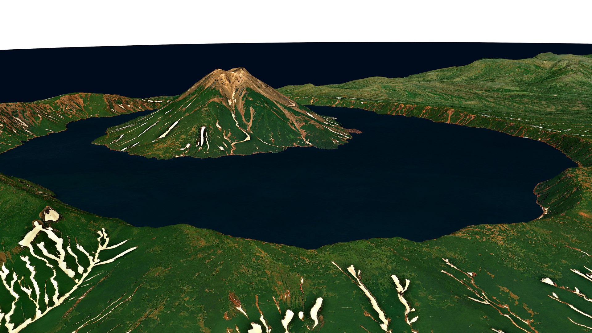 3D Onekotan Island Kuril Archipelago Russia - TurboSquid 2128223