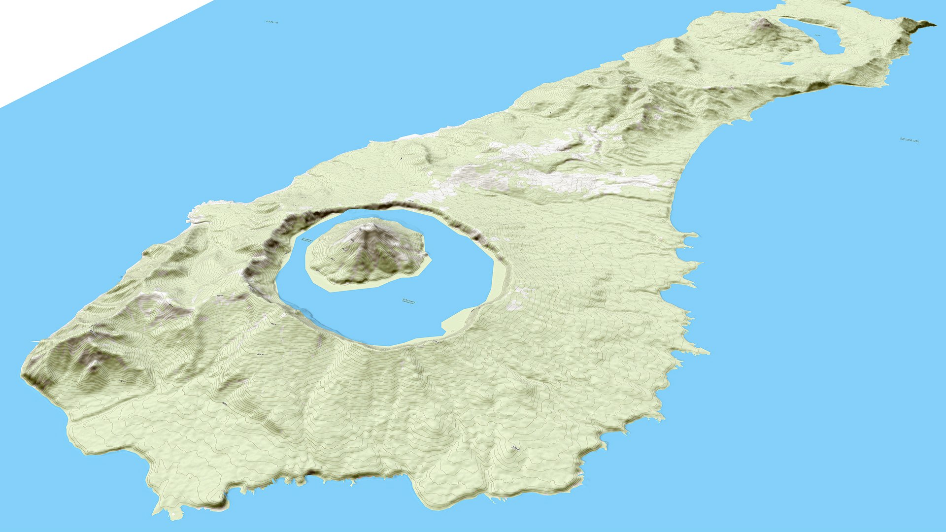 3D Onekotan Island Kuril Archipelago Russia - TurboSquid 2128223