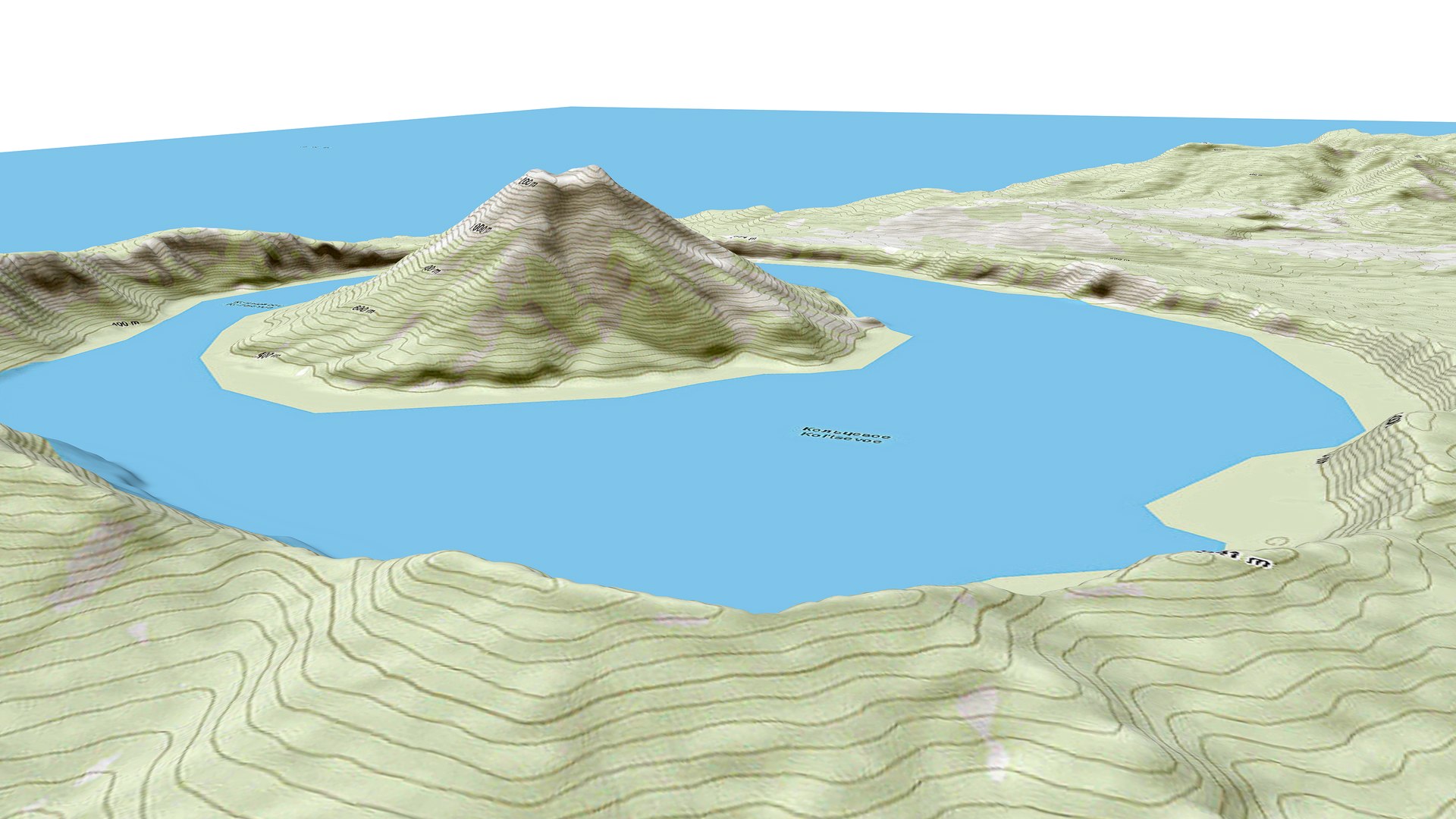 3D Onekotan Island Kuril Archipelago Russia - TurboSquid 2128223