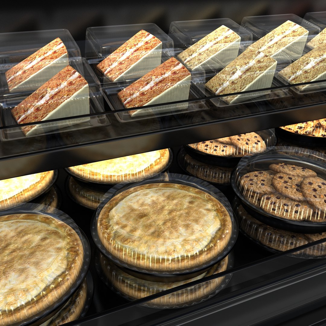 Bakery Case 3d 3ds