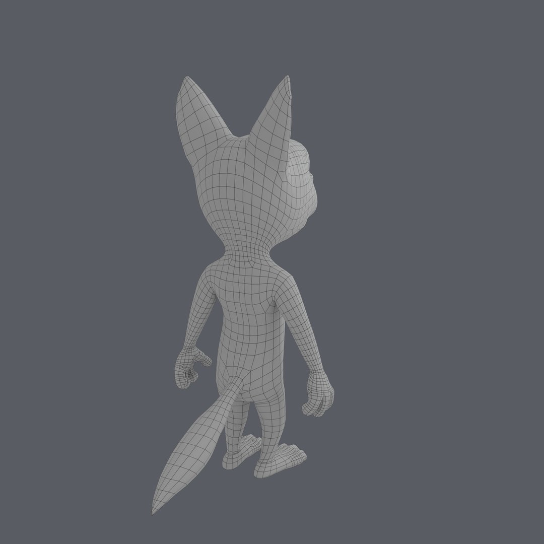 Stylized Young Wolf Rigged 3D model - TurboSquid 2012483