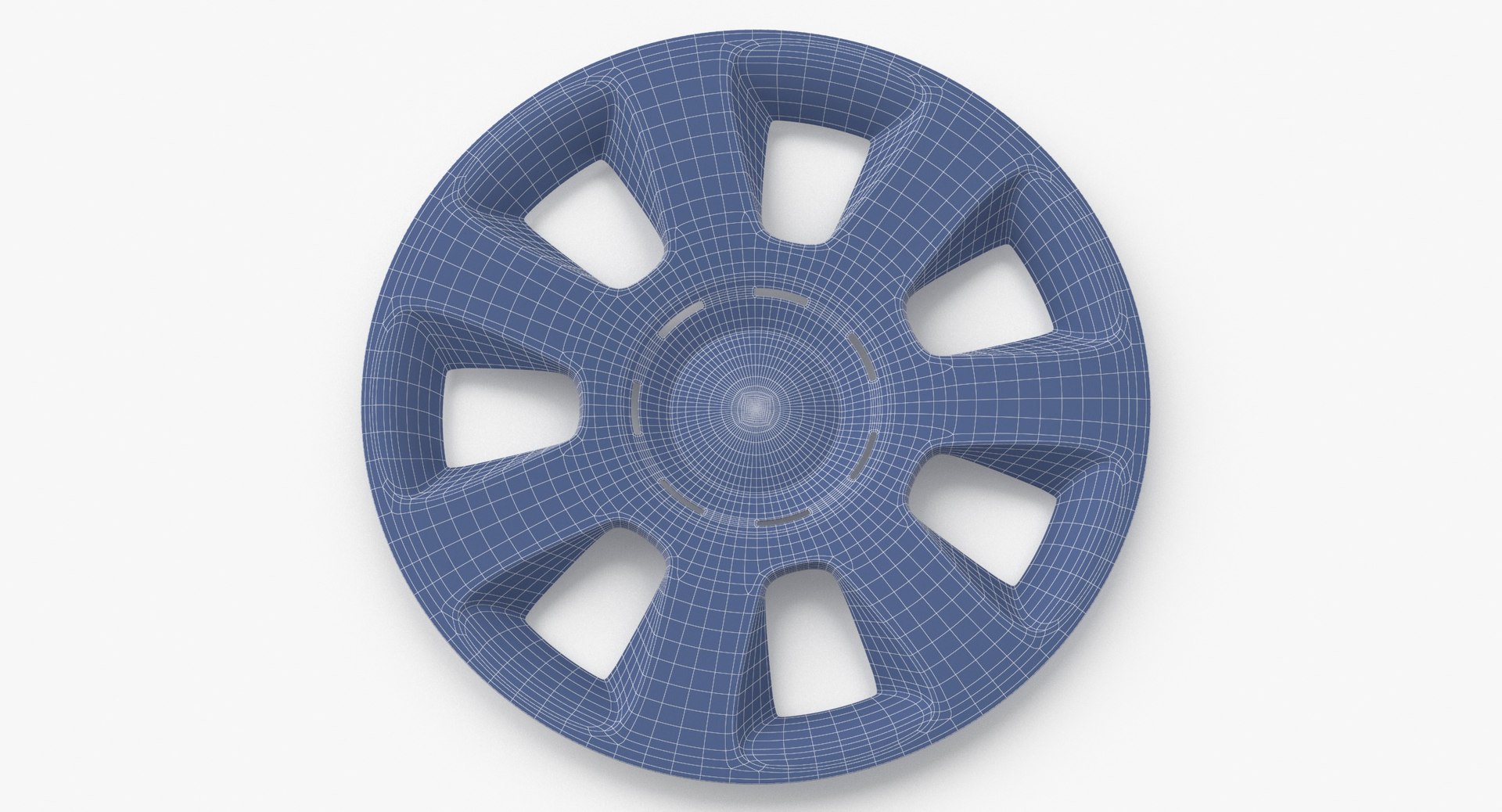 3D Model Hubcap 01 Dirty Discarded And Damaged Broken - TurboSquid 2027258