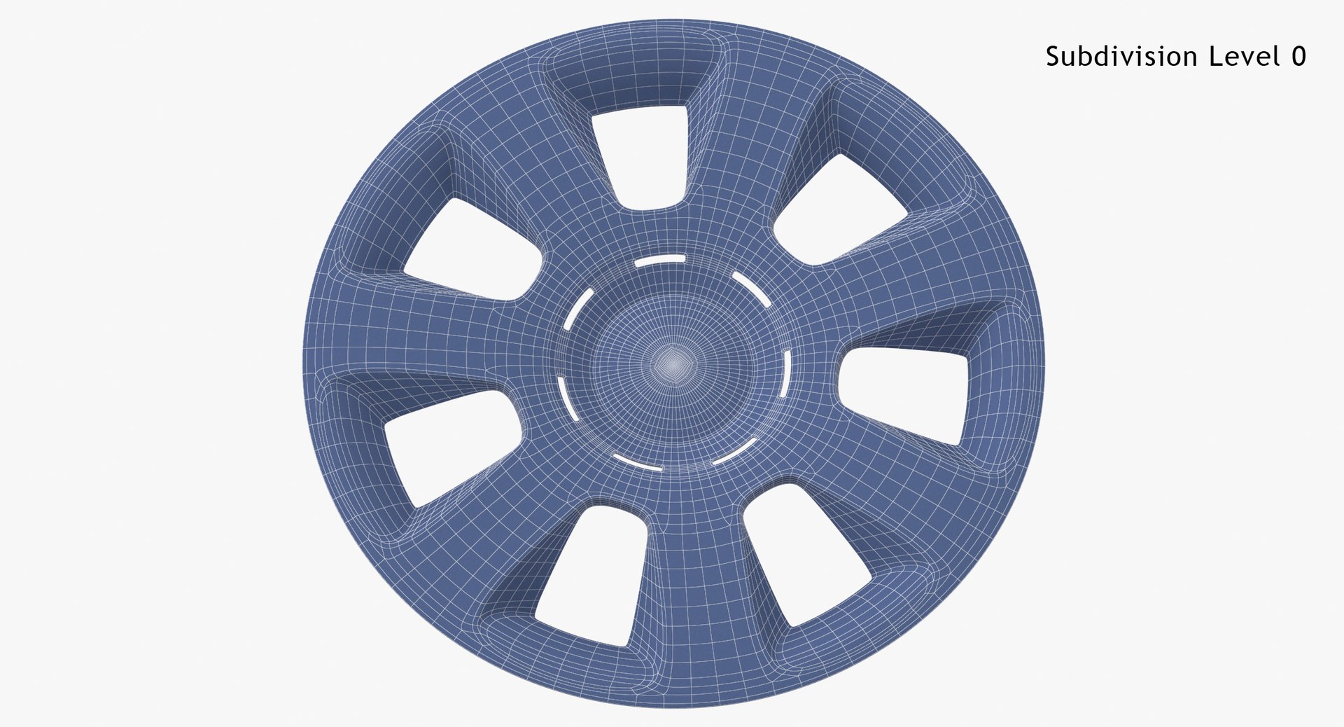 3D Model Hubcap 01 Dirty Discarded And Damaged Broken - TurboSquid 2027258