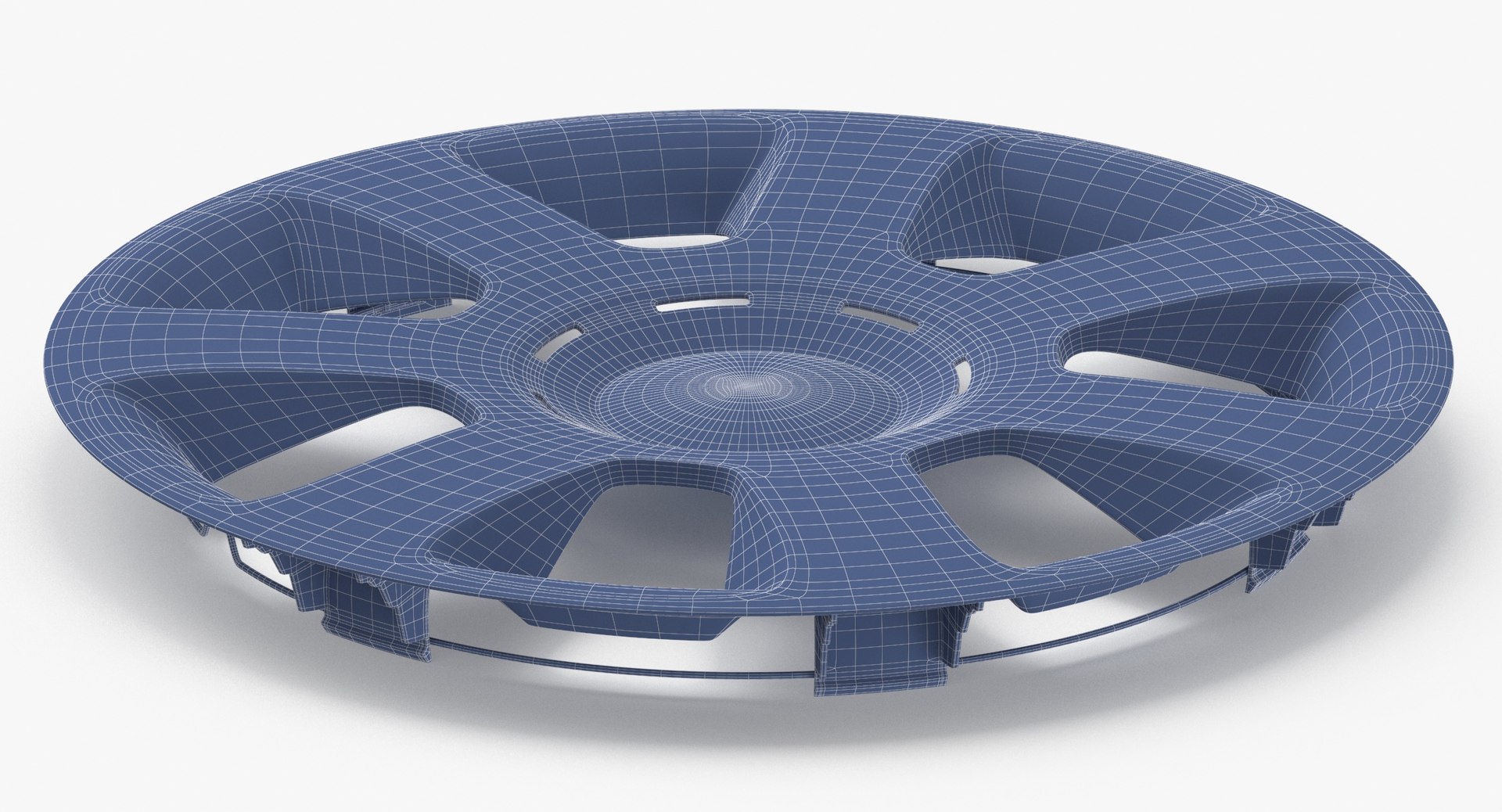 3D Model Hubcap 01 Dirty Discarded And Damaged Broken - TurboSquid 2027258