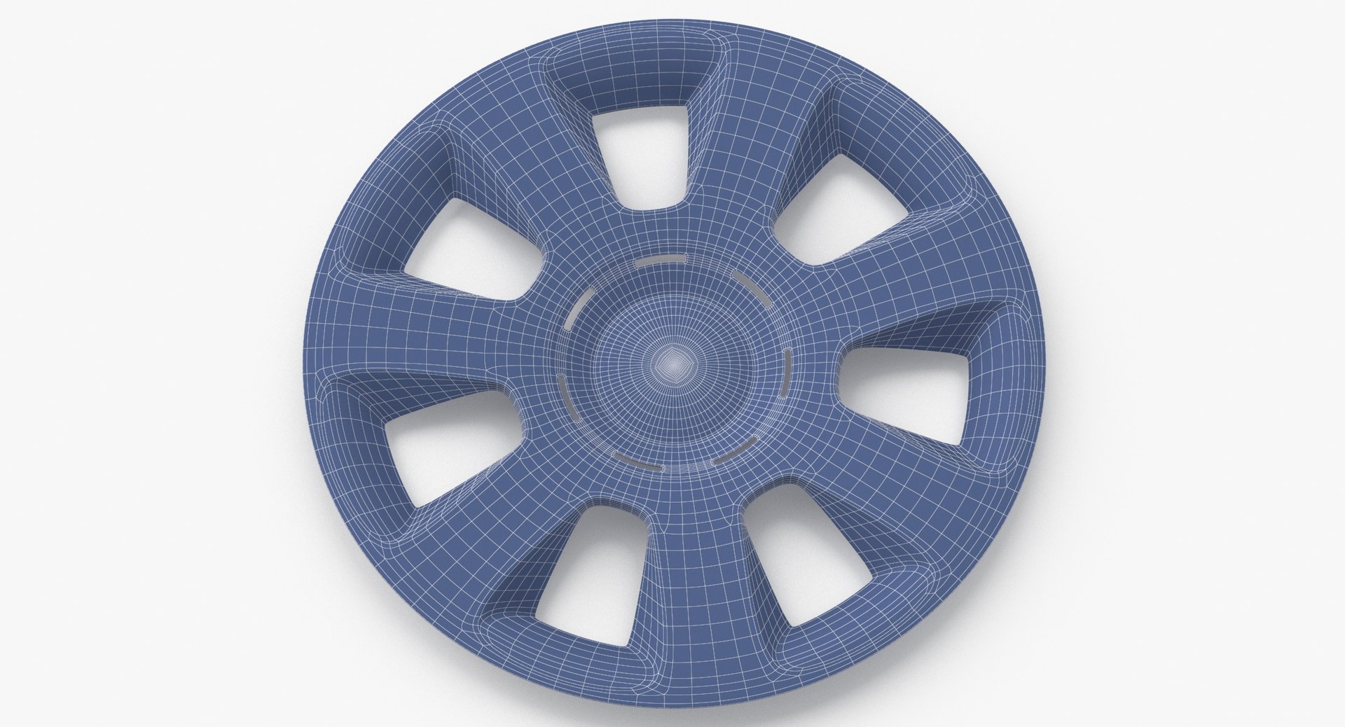 3D Model Hubcap 01 Dirty Discarded And Damaged Broken - TurboSquid 2027258