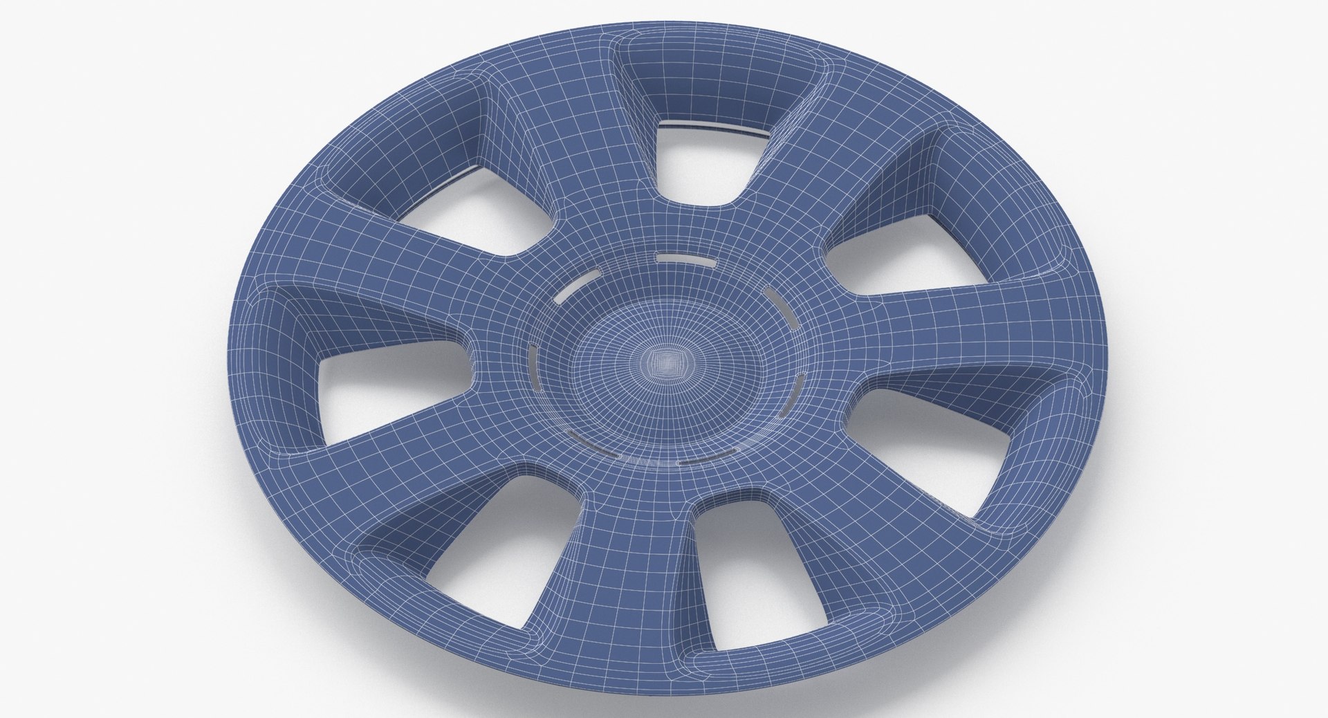 3D Model Hubcap 01 Dirty Discarded And Damaged Broken - TurboSquid 2027258