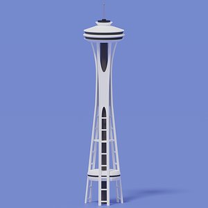 Space Needle 3D Models for Download | TurboSquid
