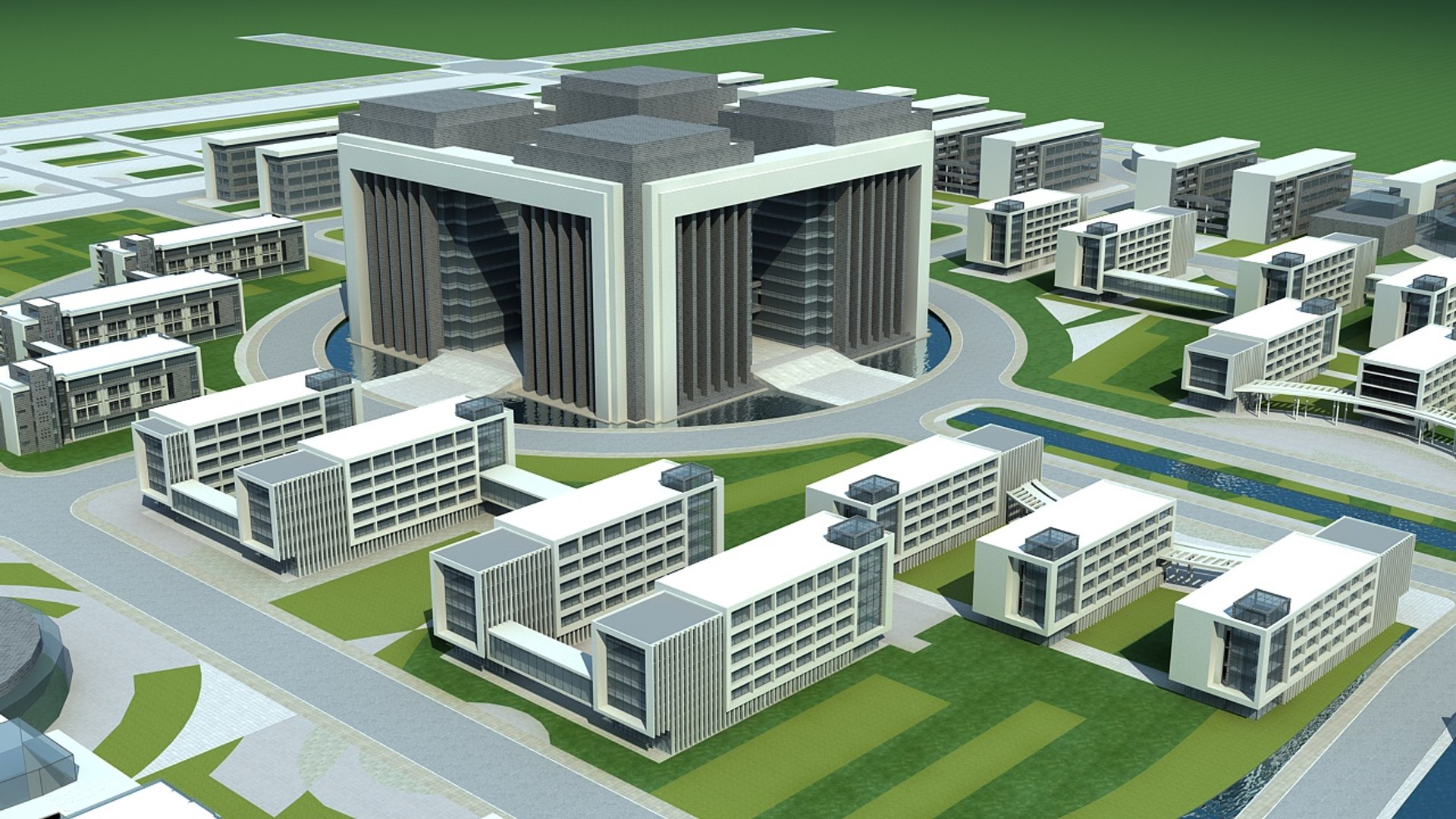 School 2 Model - TurboSquid 2128967