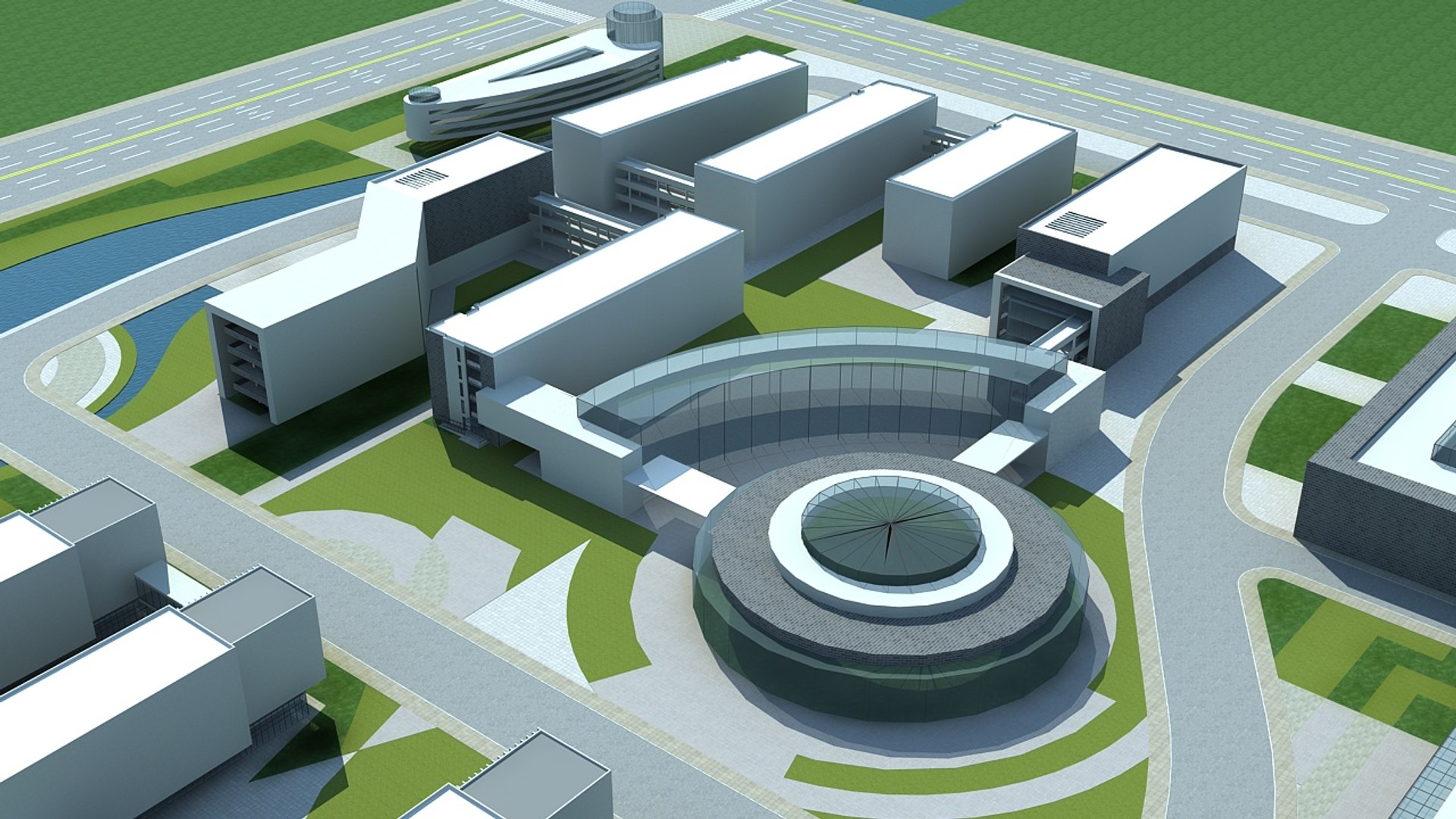 School 2 Model - TurboSquid 2128967