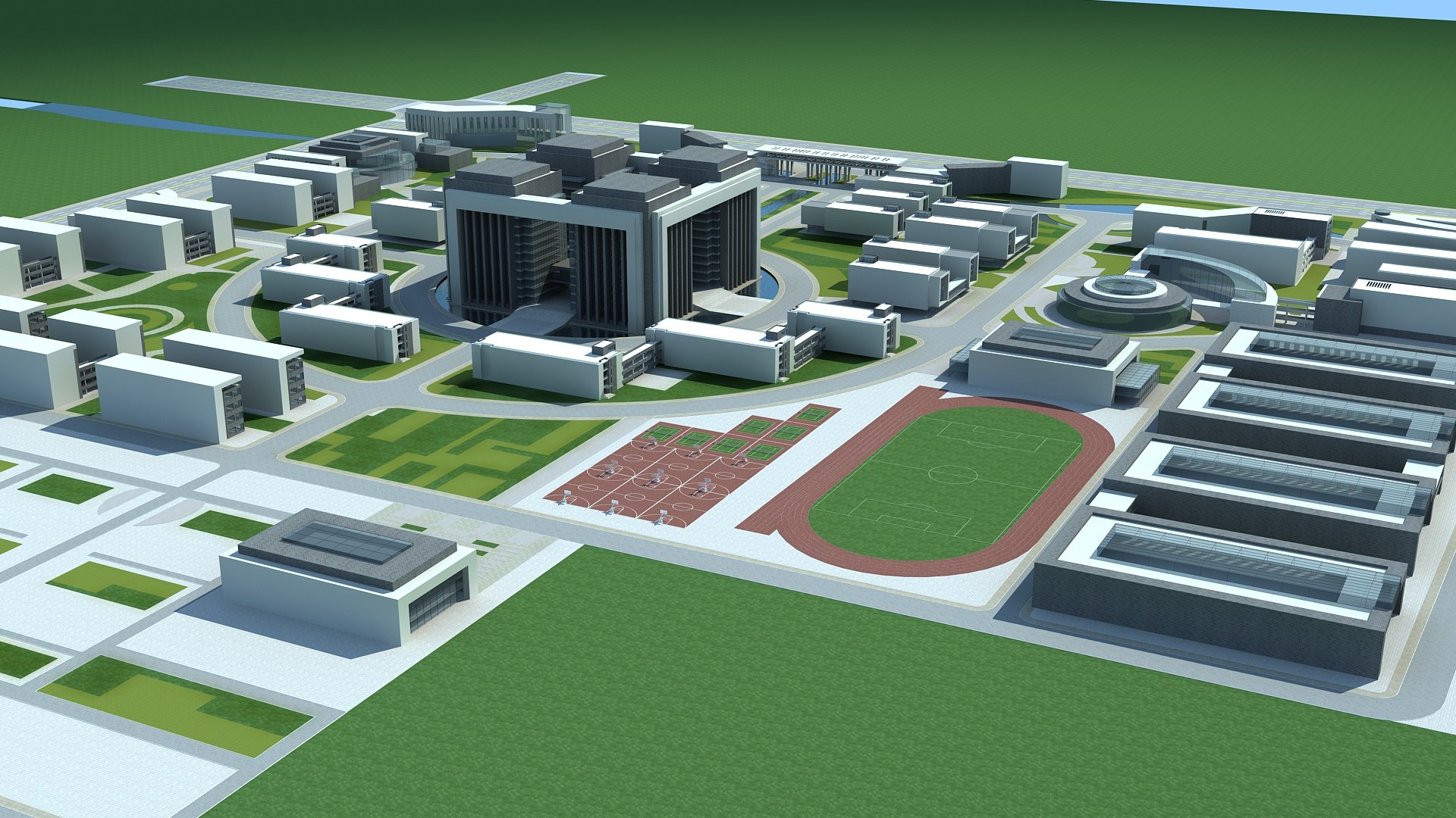 School 2 Model - TurboSquid 2128967