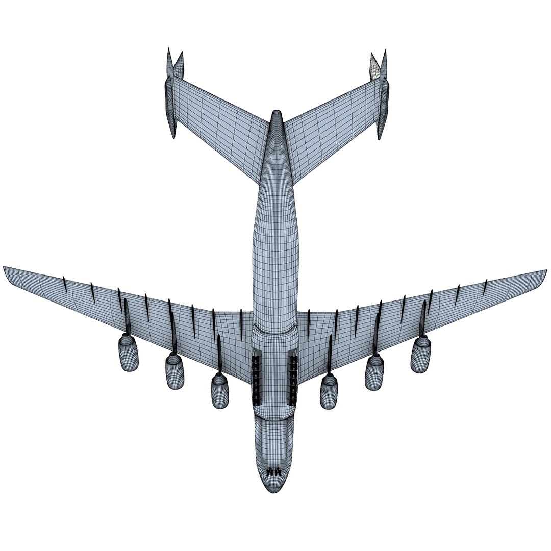 antonov an-225 mriya 3d model