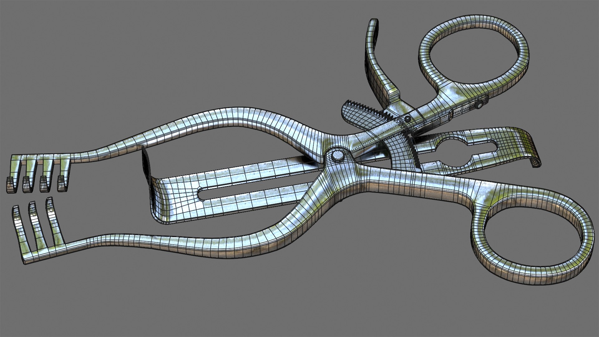 Henley Retractor Surgical Instrument 3D Model - TurboSquid 2324236